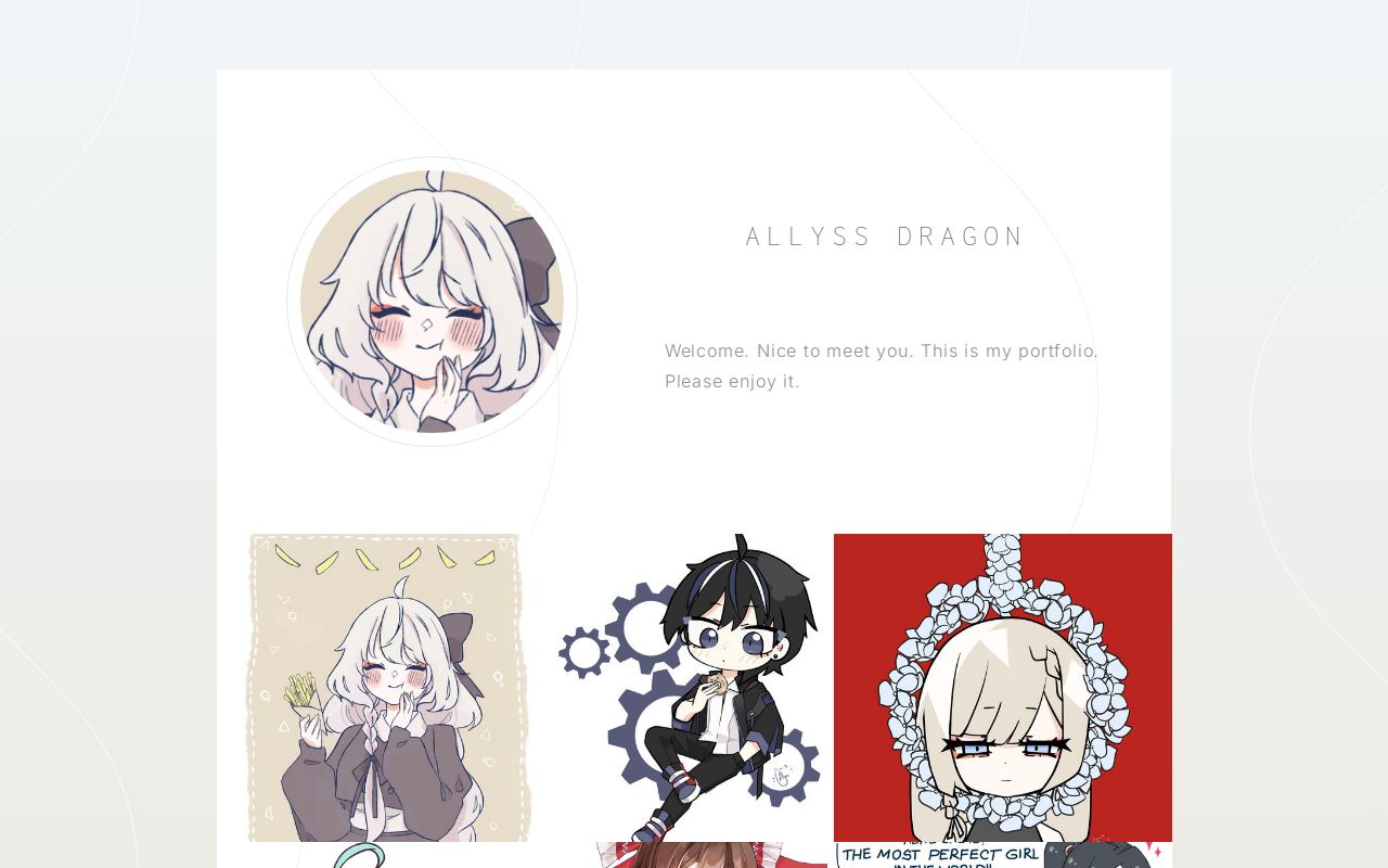 Portfolio Allyss Dragon